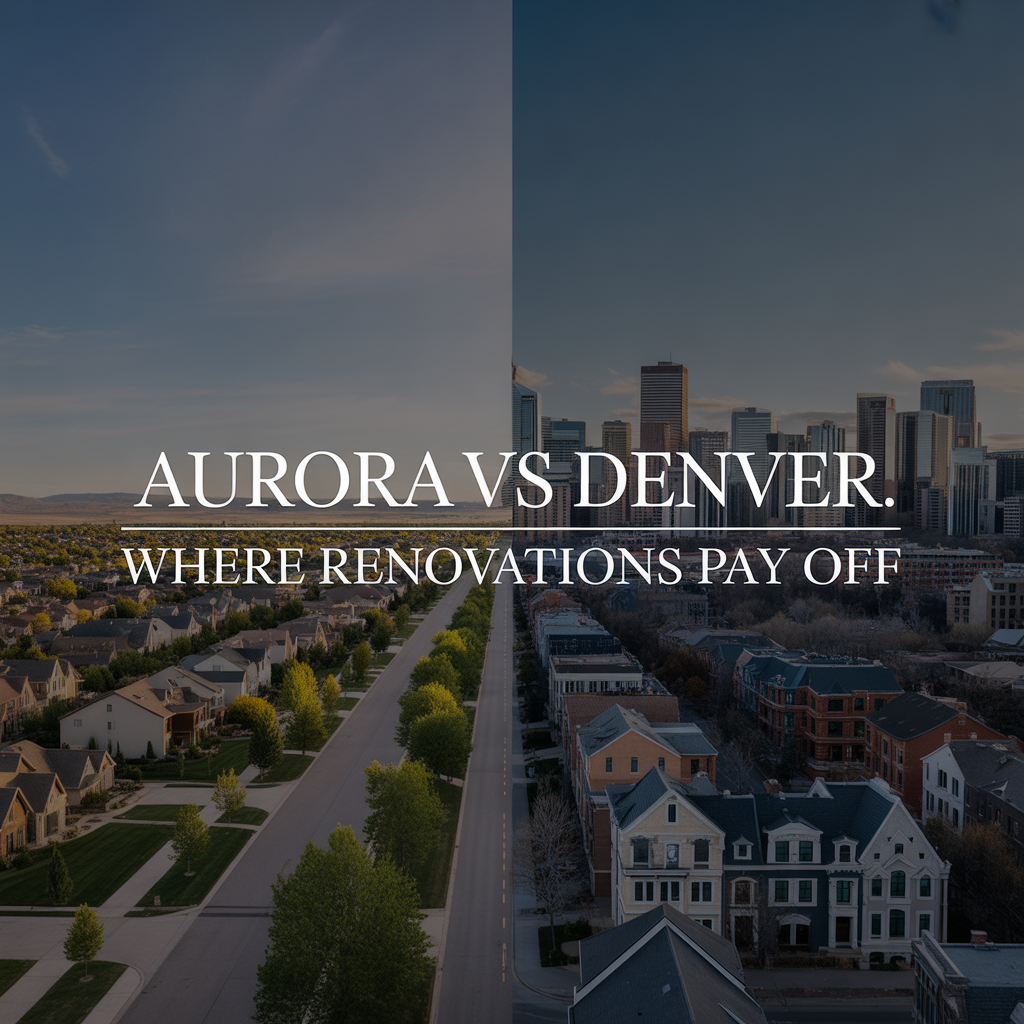 Aurora vs Denver: Where Renovations Pay Off - Lairio — Real Estate ...