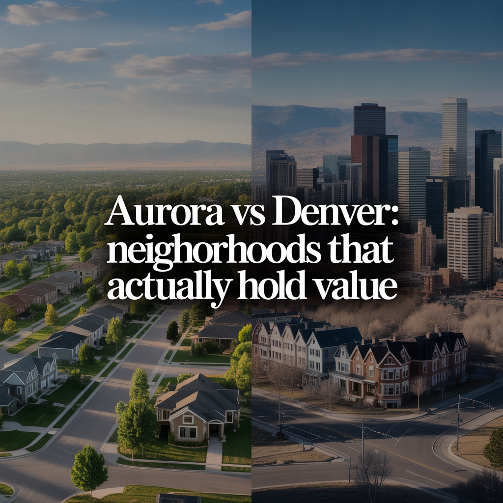 Aurora vs Denver: Neighborhoods That Actually Hold Value - Lairio ...