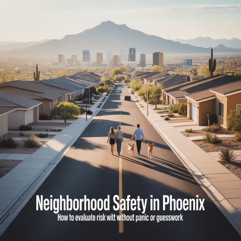 Neighborhood Safety in Phoenix: How to Evaluate Risk Without Panic or ...